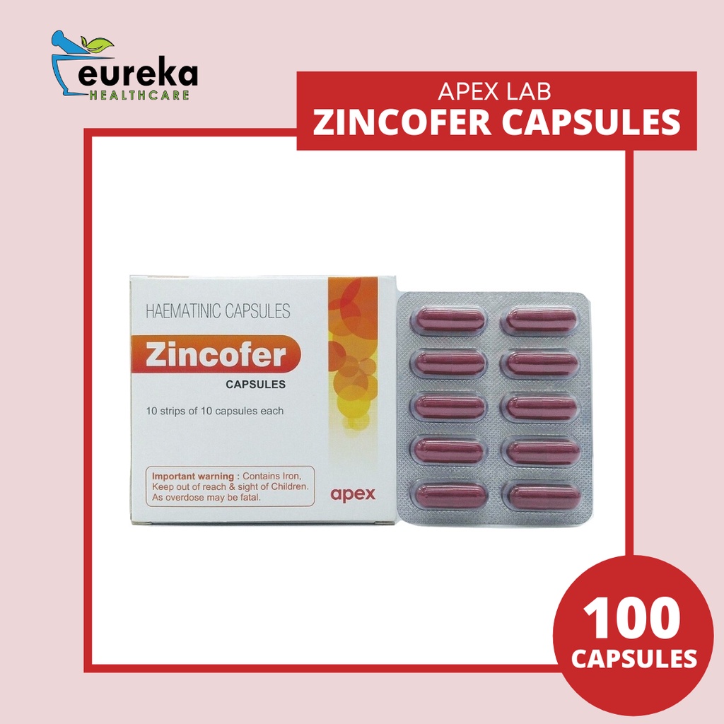 ZINCOFER CAPSULES 10'S/ST X 10ST | Shopee Malaysia