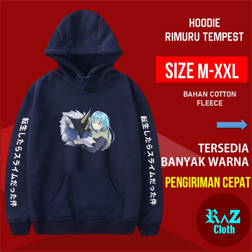 Tensei Shitara Slime That Time I Got Reincarnated Rimuru Tempest Hoodie ...