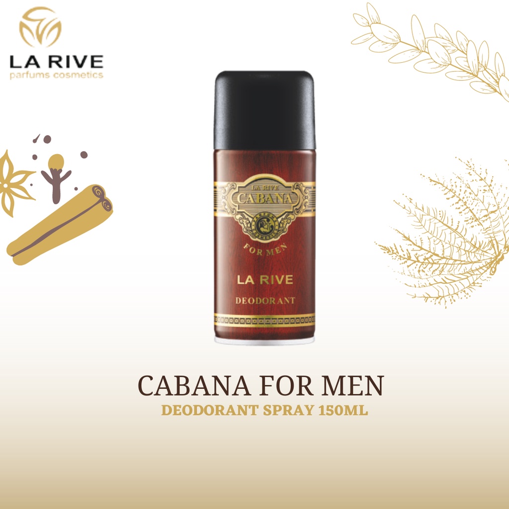 La Rive Man Deodorant Spray (150ml) | Shopee Malaysia