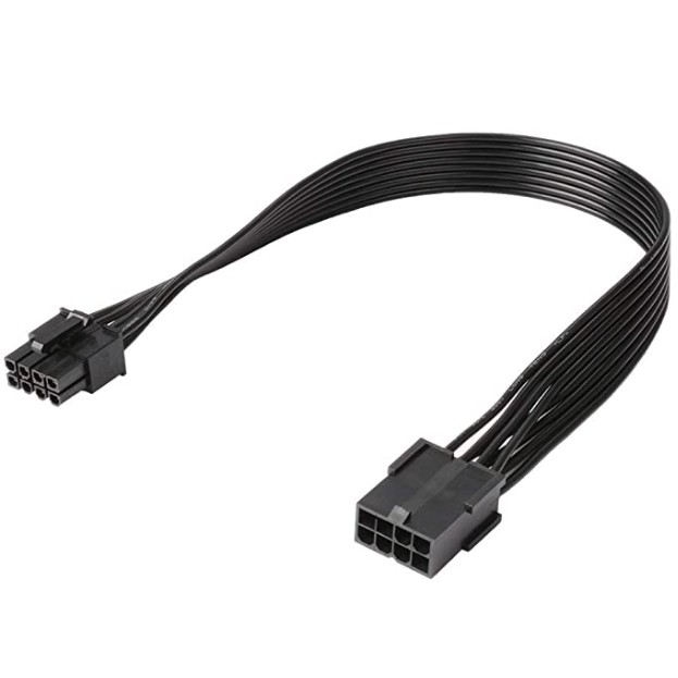 ATX 8 Pin (4+4) / (6+2) GPU CPU 8pin Male to 8pin 8 pin Female PCIE ...