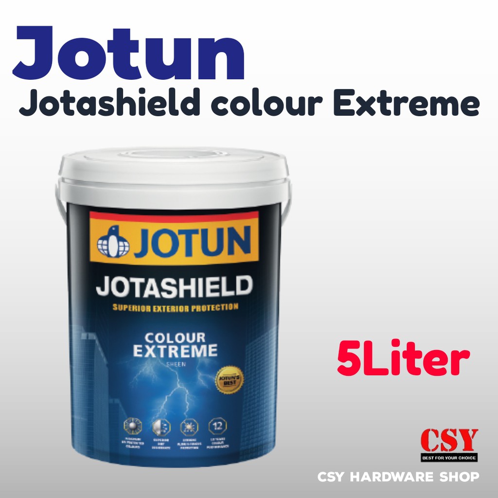 JOTUN Jotashield Colour Extreme 5 Liter | Shopee Malaysia