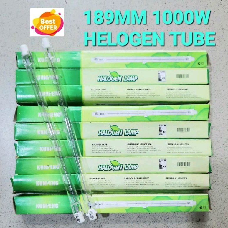 *READY STOCK* 1000W (189MM) HALOGEN TUBE 240V | Shopee Malaysia