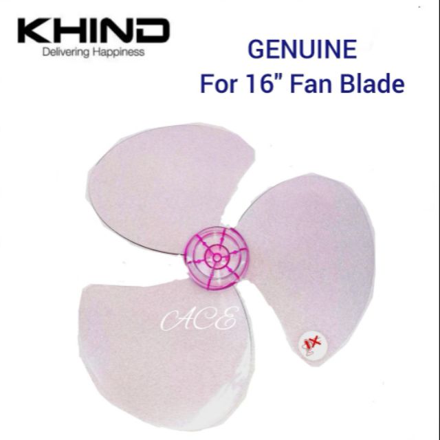 KHIND 16" Fan Blade For Table,Stand,Auto Fan TF1610,TF1630(Original ...
