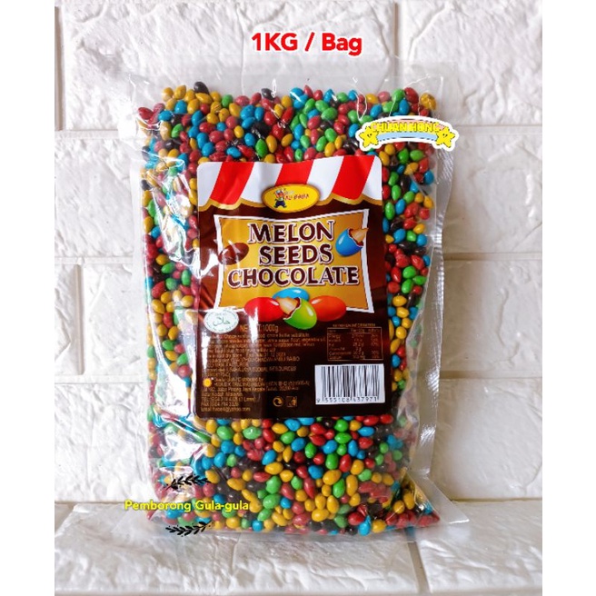 Halal Coklat Kuaci Melon Seeds Chocolate 500g / 1Kg | Shopee Malaysia