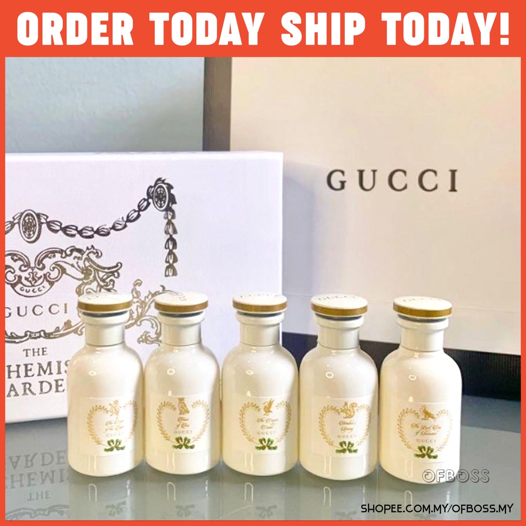 Gucci Alchemist's Garden 5 in 1 (10mlX5) Limited Gift Set Eau De Parfum ...