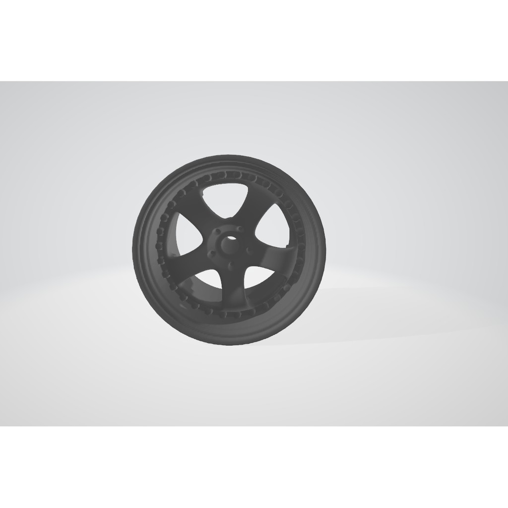 *UNPAINTED OSP -RIM WORKS MEISTER FOR scale 1:64 suitable for Hotwheels ...