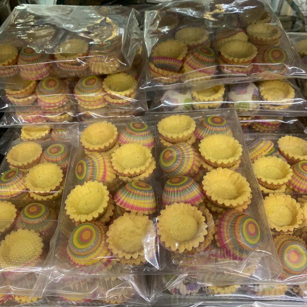 Mini Tart Base Plain Tart Base Biscuits Ready to use 32pcs | Shopee ...