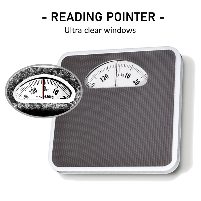 130KG Mechanical Analog Bathroom Weighing Scale Personal Body Health ...