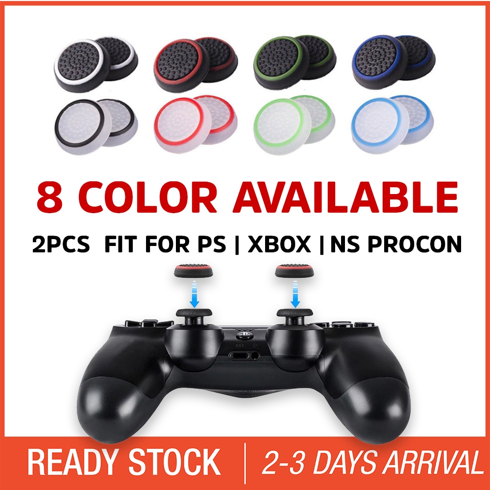 Analog Thumb Stick Grip Joystick Cap Cover for PS5, PS4, PS3, XBOX ...