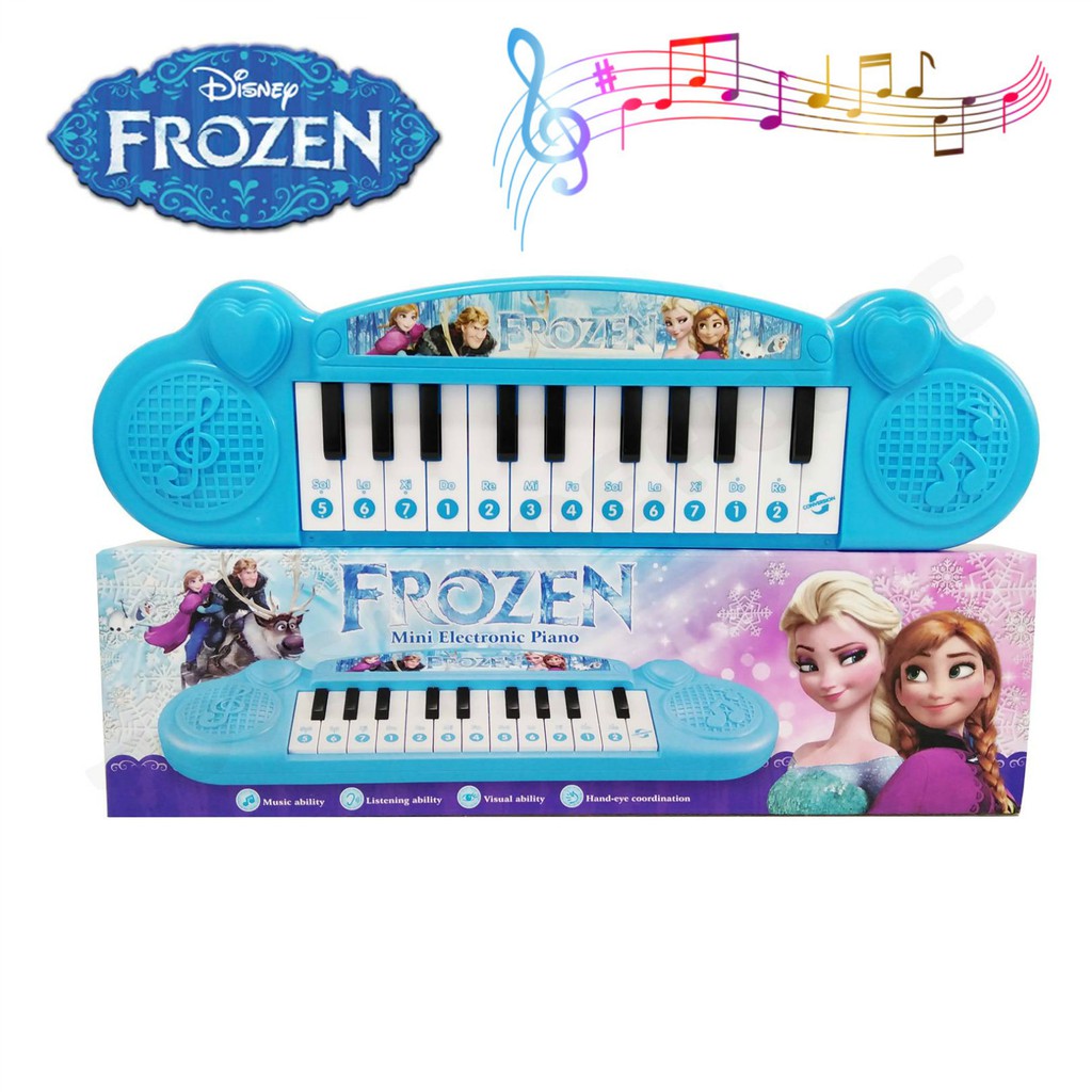 Frozen Mini Electronic Piano Keyboard MUSICAL Toy for Kids | Shopee ...