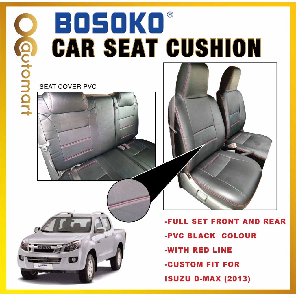 Isuzu D-Max Yr 2013 - Four Door Custom Fit OEM Car Seat Cushion Cover ...