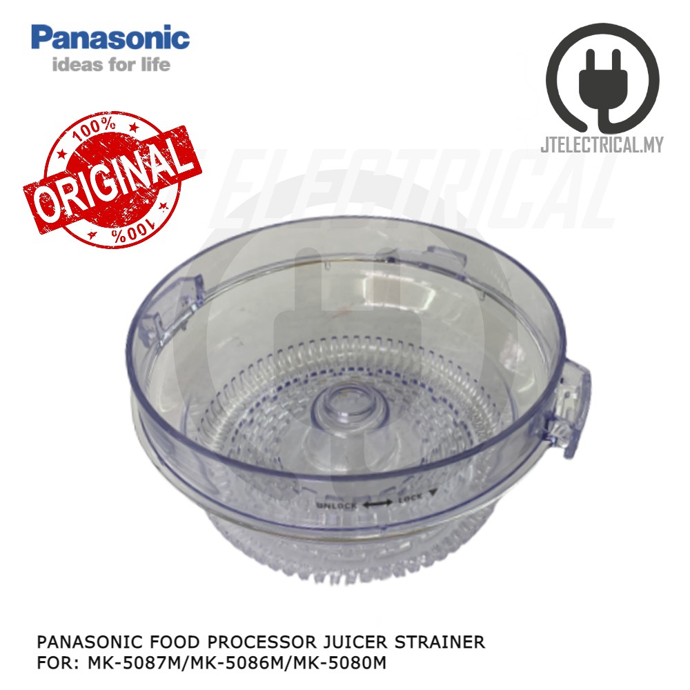 Panasonic MK-5087M MK-5086M MK-5080M Food Processor Juicer Strainer ...