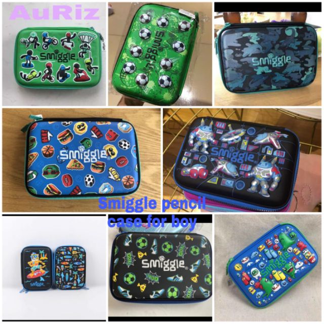 Smiggle pencil case for boy with gift | Shopee Malaysia