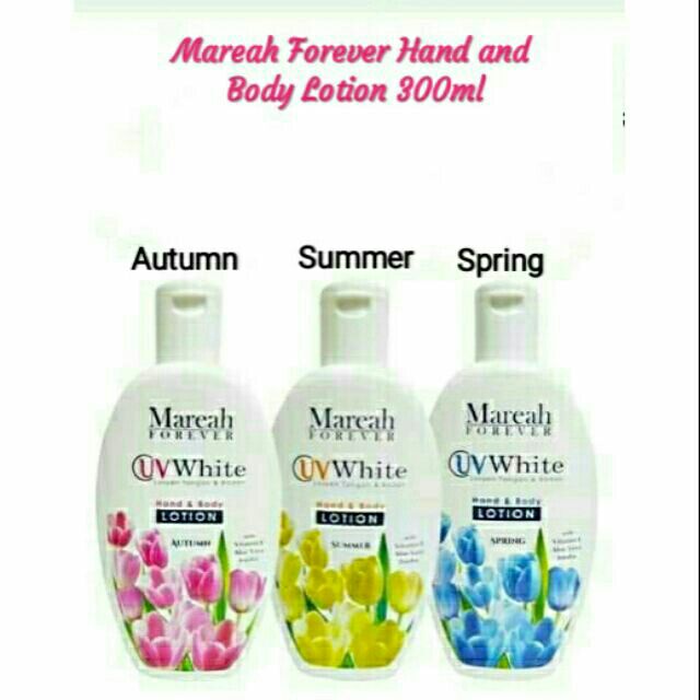 Mareah UV White Hand & Body Lotion (300ml) | Shopee Malaysia
