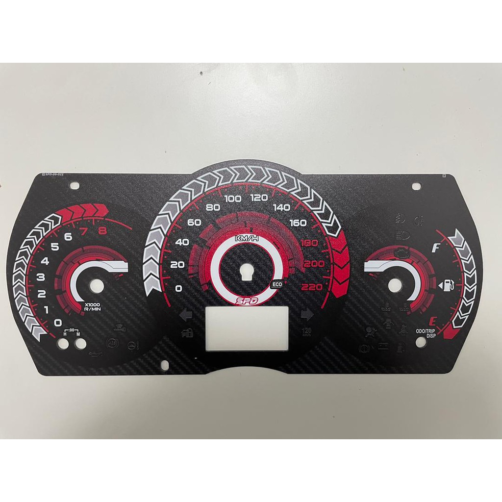 [PRE ORDER] Faceplate Overlay Custom Panel Instrument Cluster Meter ...
