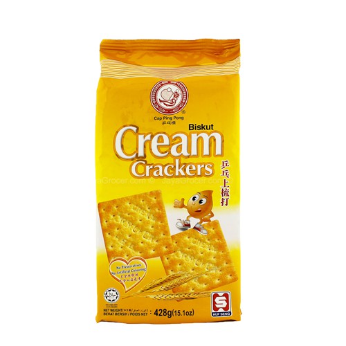 HUP SENG Cap Ping Pong Cream Crackers (428g) | Shopee Malaysia