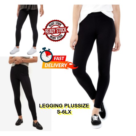 LEGGING MUSLIMAH SAIZ BESAR S-6XL / WOMENS LEGGINGS PLUS SIZE / SELUAR ...