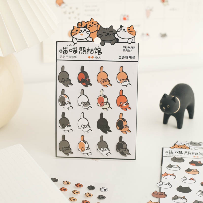 *APR DEALS* Cute Cat Cartoon Meow Meow Photo Studio Series Deco ...