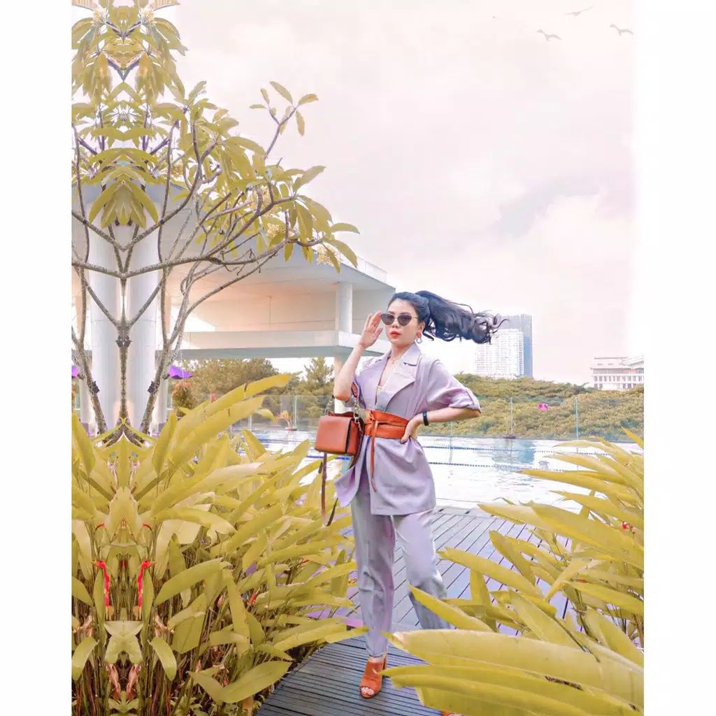 MESYA SET 2 IN 1 / WOMEN'S SET KOREAN STYLE BLAZER AND PANTS | Shopee ...