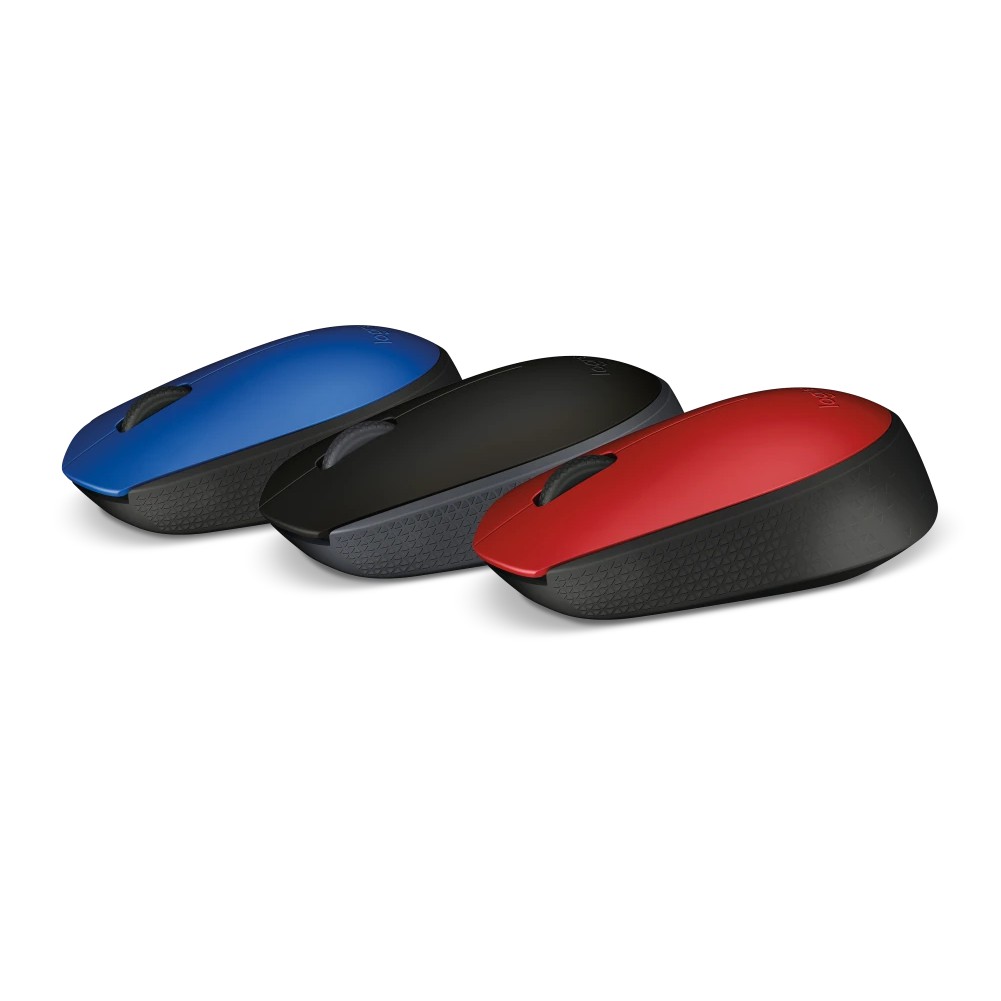 Logitech M170 Wireless Mouse ( Red / Blue / Grey ) | Shopee Malaysia