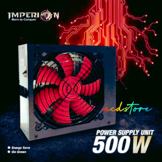 Imperion 500watt Power Supply | Internal Power Supply | ATX 500 WATT ...