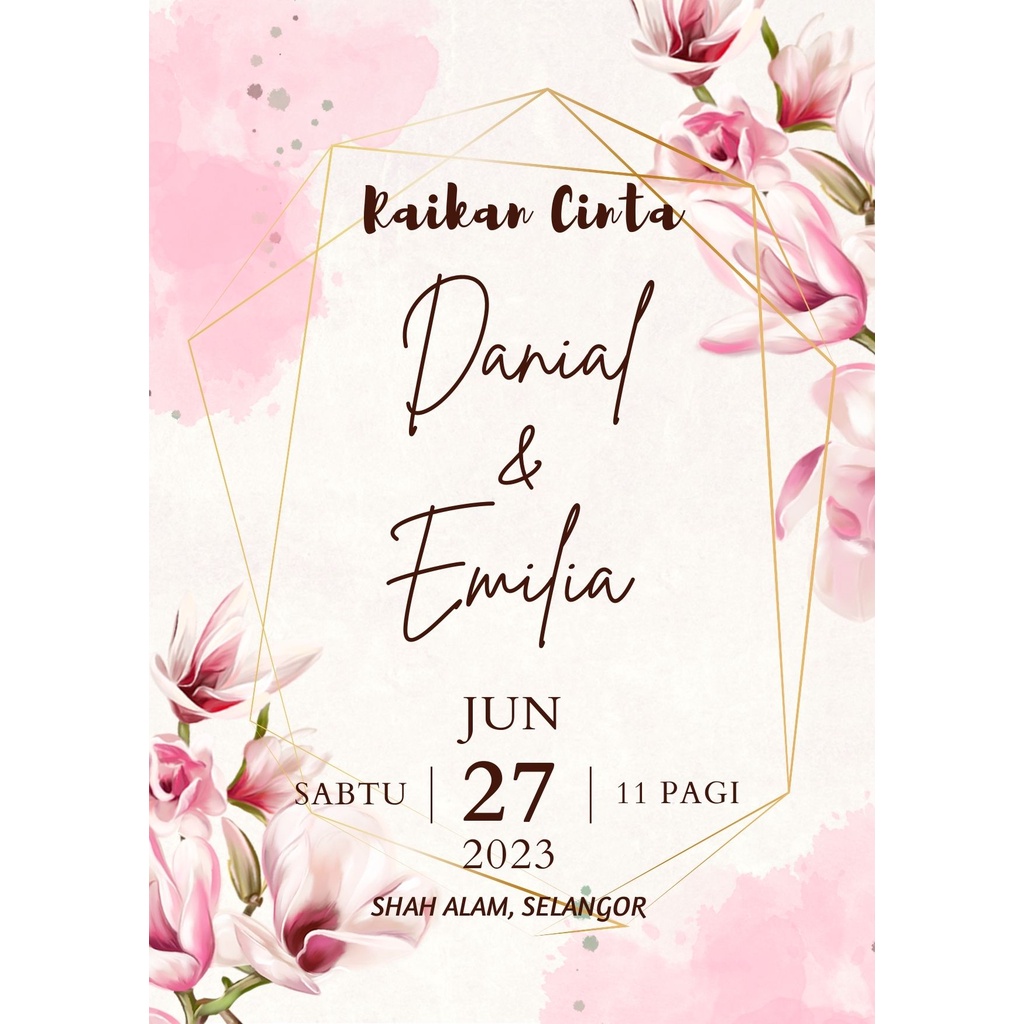 Video Kad Kahwin Digital: DSIGN 13 -E-Kad Video Undangan Perkahwinan ...