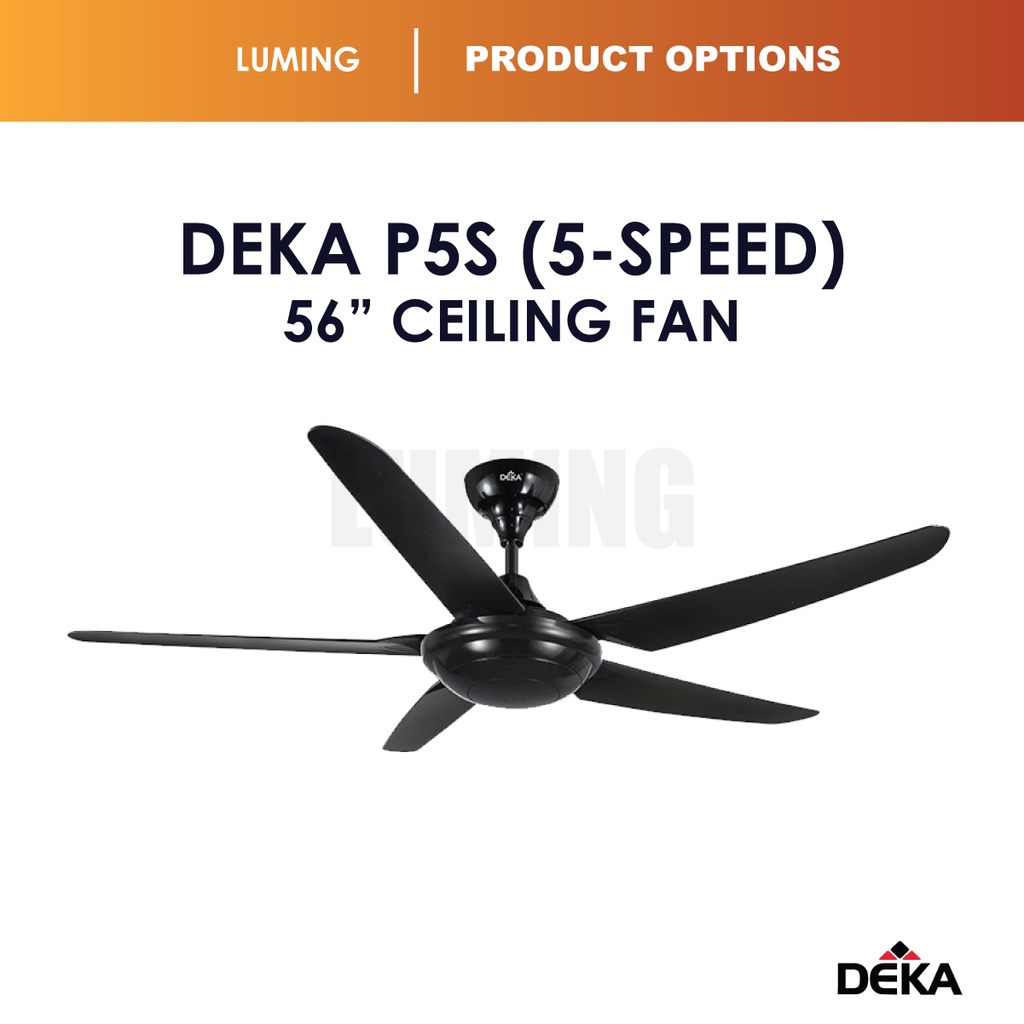 LMG_ SIRIM DEKA Fan XR5 P5S F5P F5X Ceiling 56" AC Motor Remote Control ...