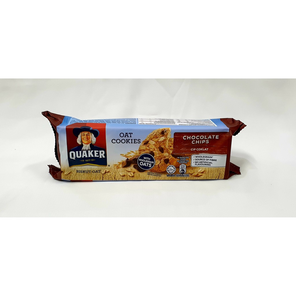Quaker Oat Cookies (108g per pack) 3 Flavours! Famous Quaker brand ...