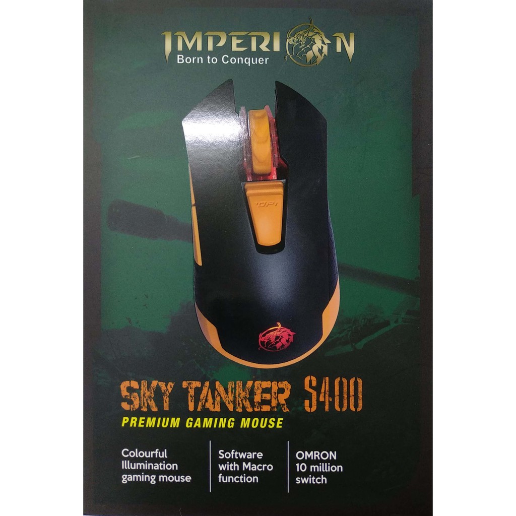 Imperion Sky Tanker S400 Premium Gaming Mouse | Shopee Malaysia