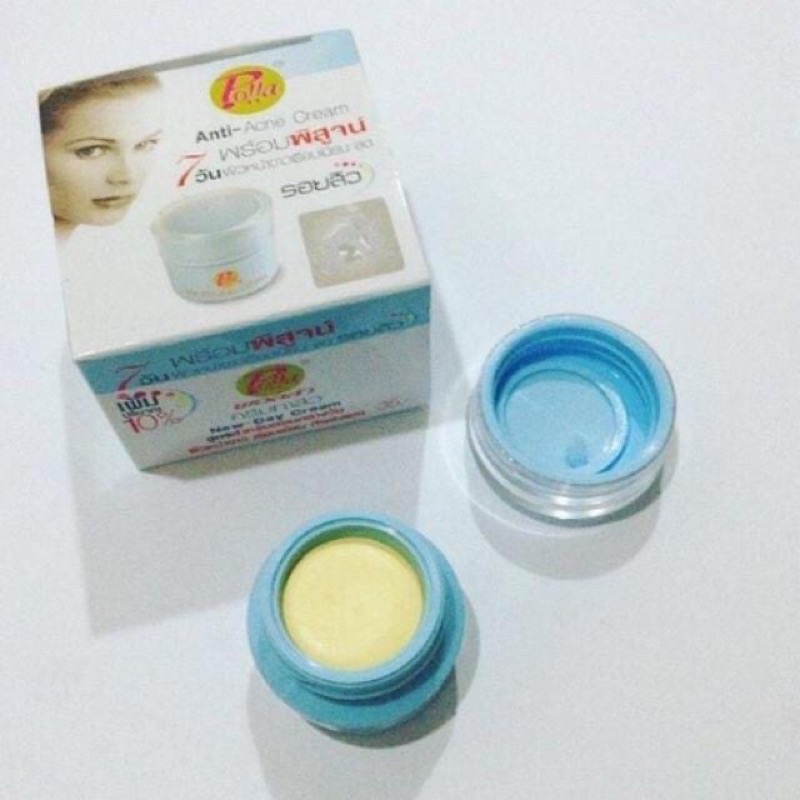 POLLA ANTI-ACNE AND ANTI-MELASMA WHITENING DAY CREAM_10g | Shopee Malaysia