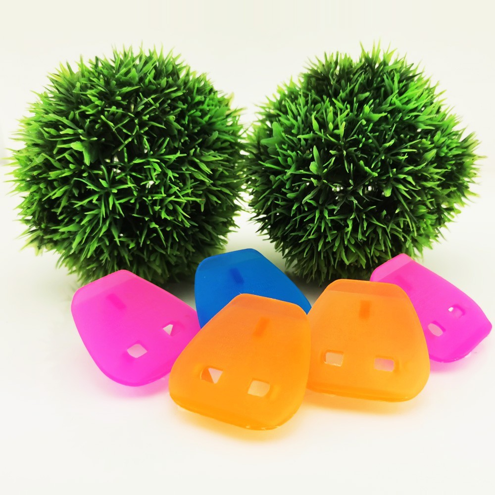 Ready Stock Multi-Colour Plastic Safety Plug Key 2 Pin Converter ...