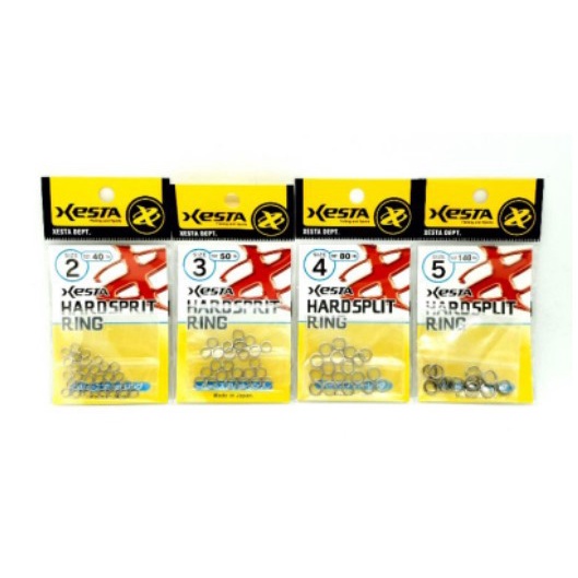 Xesta Hard Split Ring For Lures / Jigs | Shopee Malaysia