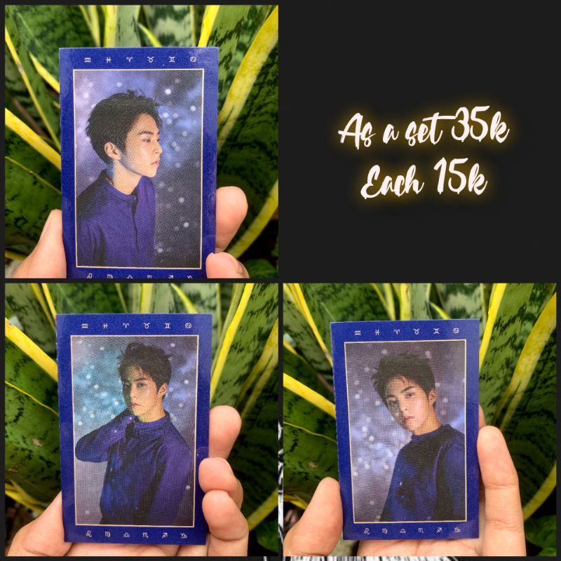Seasons greeting EXO 2019 Xiumin fortune card set | Shopee Malaysia
