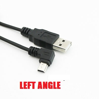 USB 2.0 Cable Type A to Mini 5 Pin Type B 3.5M & 5M (RIGHT ANGLE / LEFT ...