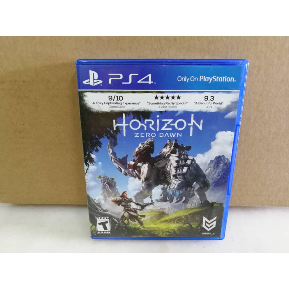 (Used) Ps4 Horizon Zero Dawn | Shopee Malaysia