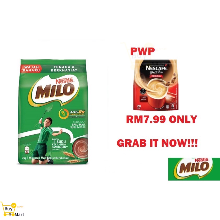 MILO ACTIV-GO Refill Pack (2KG-PACK WITH BOX) | Shopee Malaysia