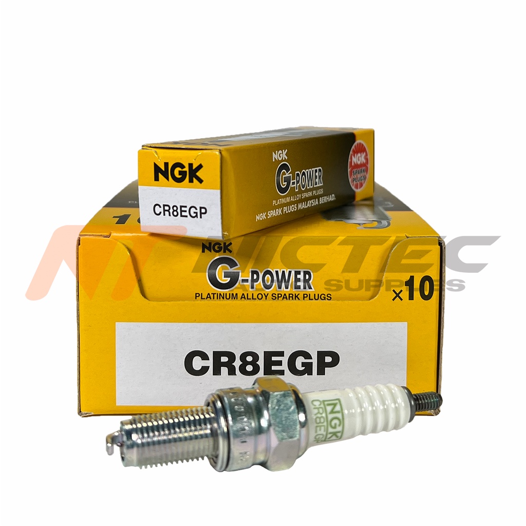 NGK SPARK PLUG MOTORCYCLE 100% ORIGINAL STANDARD G.POWER (EX5/C70/LC135 ...