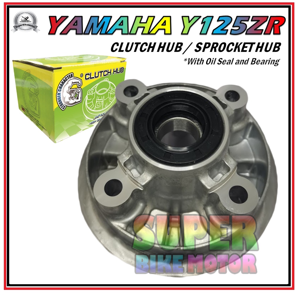 YAMAHA Y125ZR (Sport Rim) - Sprocket Hub / Clutch Hub with Oil Seal and ...