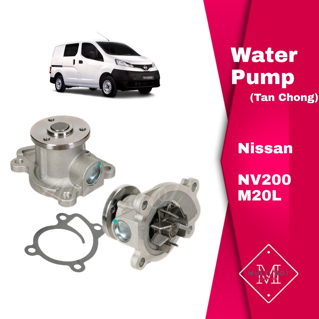 Nissan Water Pump (Tan Chong) AUTOPLUS NV200 M20L B1010-ED00A-MY ...