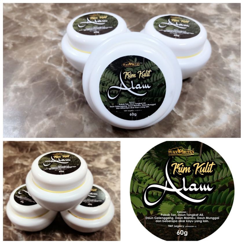Krim Kulit Alam oleh Tuan Hutan (Bekas Baru) | Shopee Malaysia