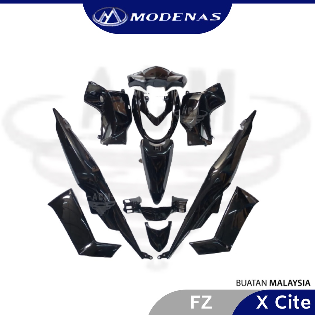 MODENAS 100% Original X Cite Full Body Cover Set Kit Color Parts ...