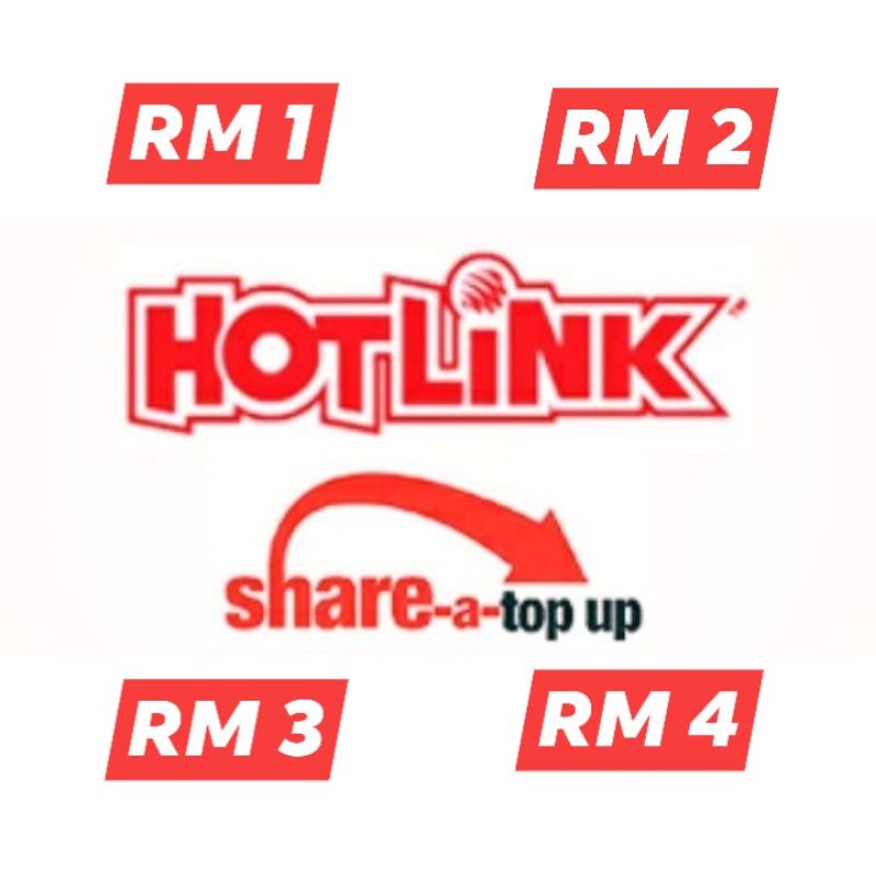 HOTLINK SHARE PREPAID TOPUP RM 1 | Shopee Malaysia