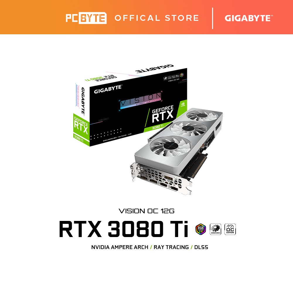 GIGABYTE NVIDIA GeForce RTX 3080 Ti VISION OC 12GB GDDR6X Graphic Card ...
