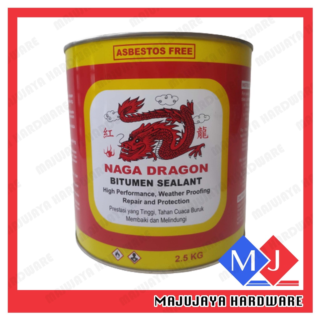 NAGA DRAGON 2.5KG Bituminous Compound Bitumen Sealant Bitumen ...