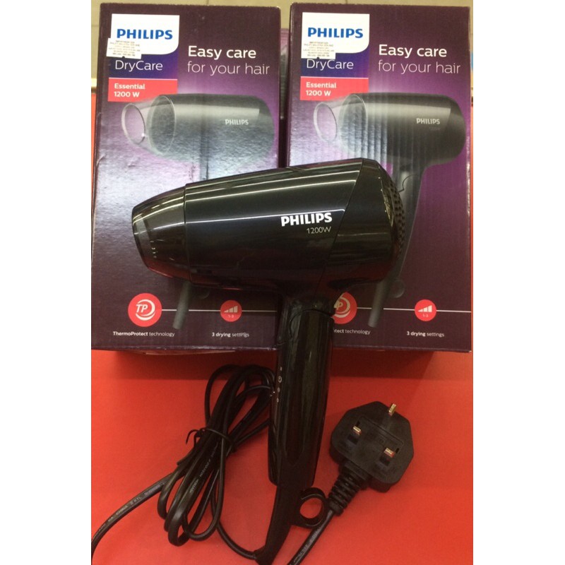 PHILIPS Hair Dryer 1200w (BHC010) | Shopee Malaysia