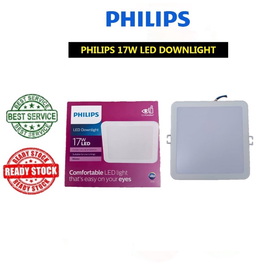 PHILIPS 17W LED Downlight | Shopee Malaysia