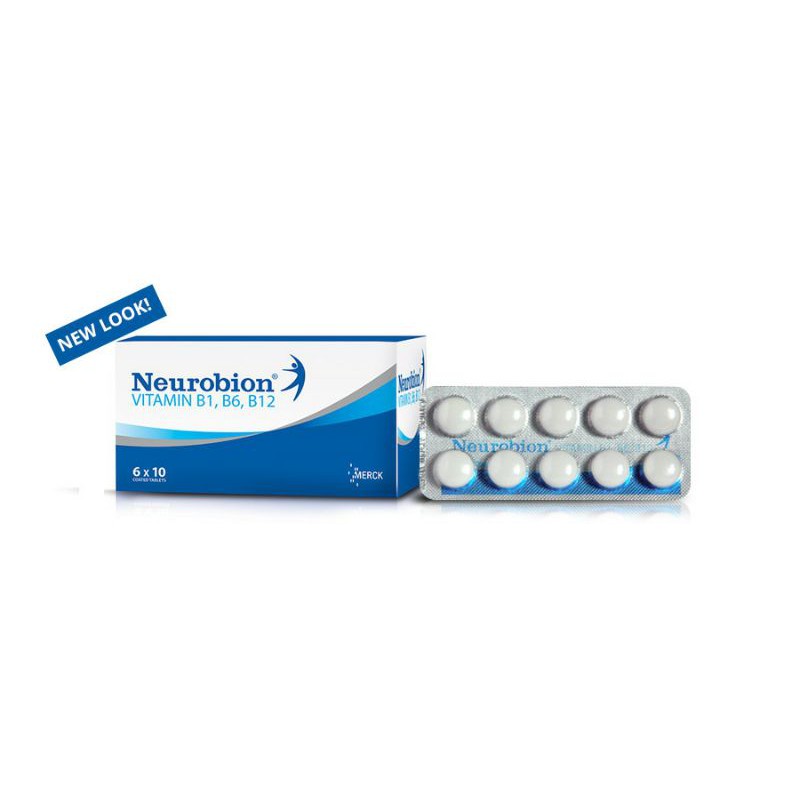 Neurobion VITAMIN B1, B6, B12 6×10 COATED TABLETS | Shopee Malaysia