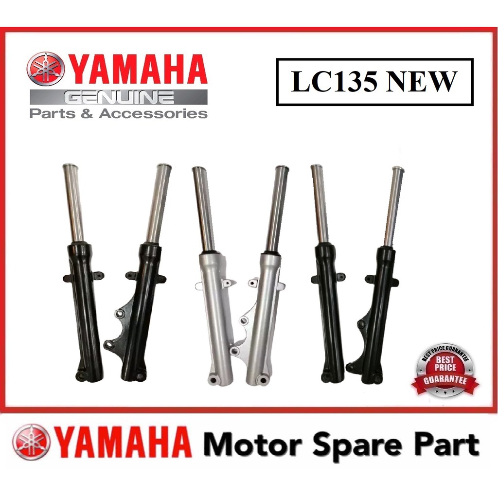YAMAHA LC135 NEW FRONT FORK ASSY 0 DEPAN FORK COMPLETE COMP 55C 55D 4SPEED 4S 5SPEED 5S 4 5 ...