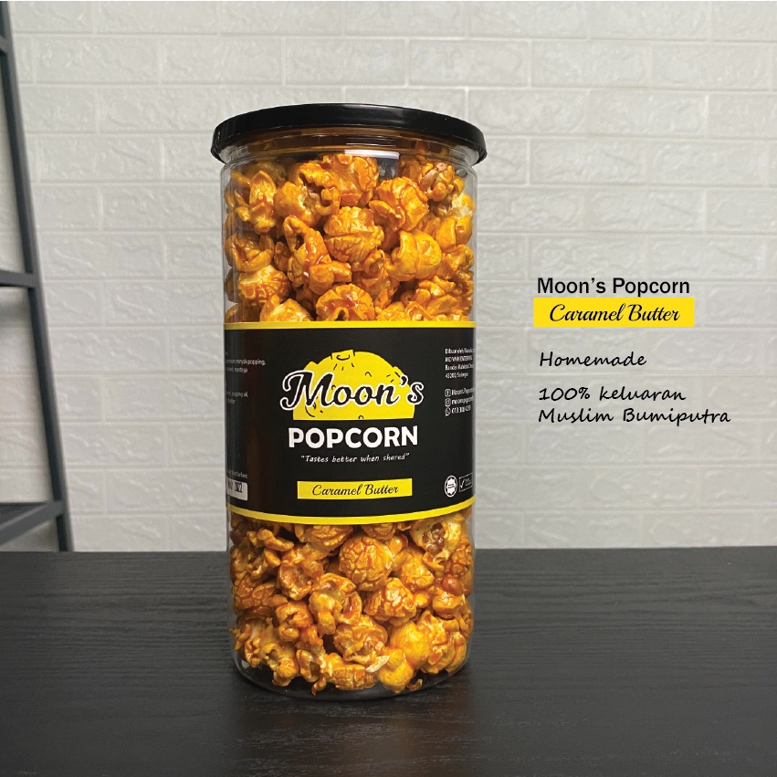 (100% FreshMade) Moons Popcorn Caramel Popcorn Fully Coated Homemade ...