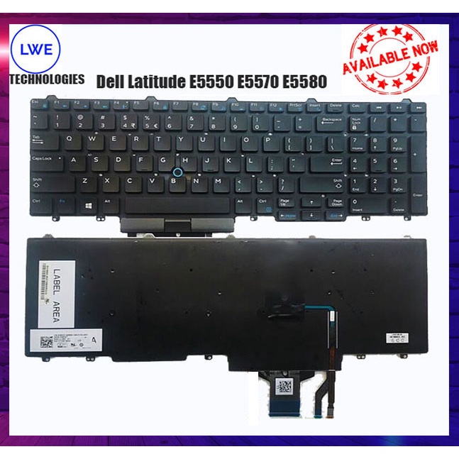 Dell Latitude E5550 E5570 E5580 Precision 7510 7520 3510 3520 Pointer ...
